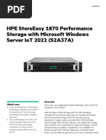 HPE StoreEasy 1660 Storage Datasheet | PDF | Computer Data Storage ...