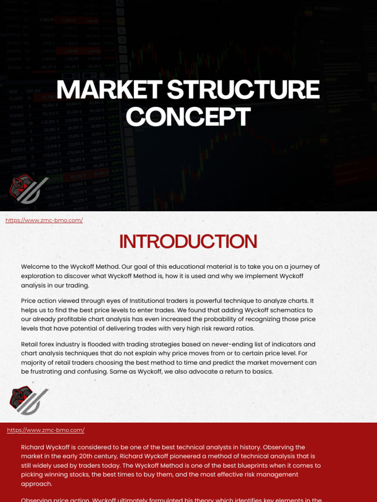 Market Structure Concept | PDF | Market Trend | Technical Analysis