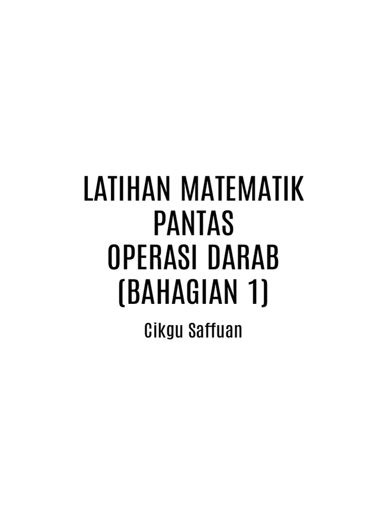 3 Darab - Jawapan (Kedai Shopee Cikgu Saffuan) (1) | PDF