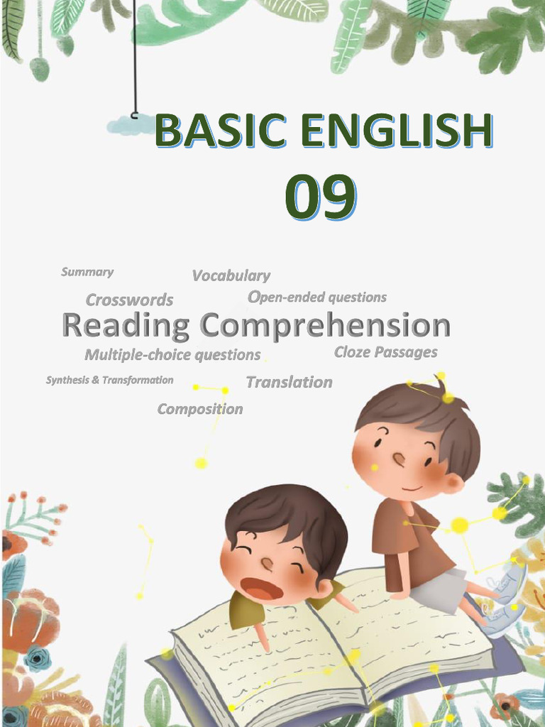 Be 09 Comprehension 2023 | PDF | Myopia | Cipher