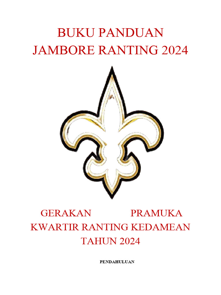 BUKU PANDUAN Jambore Ranting 2024 | PDF | Perjalanan