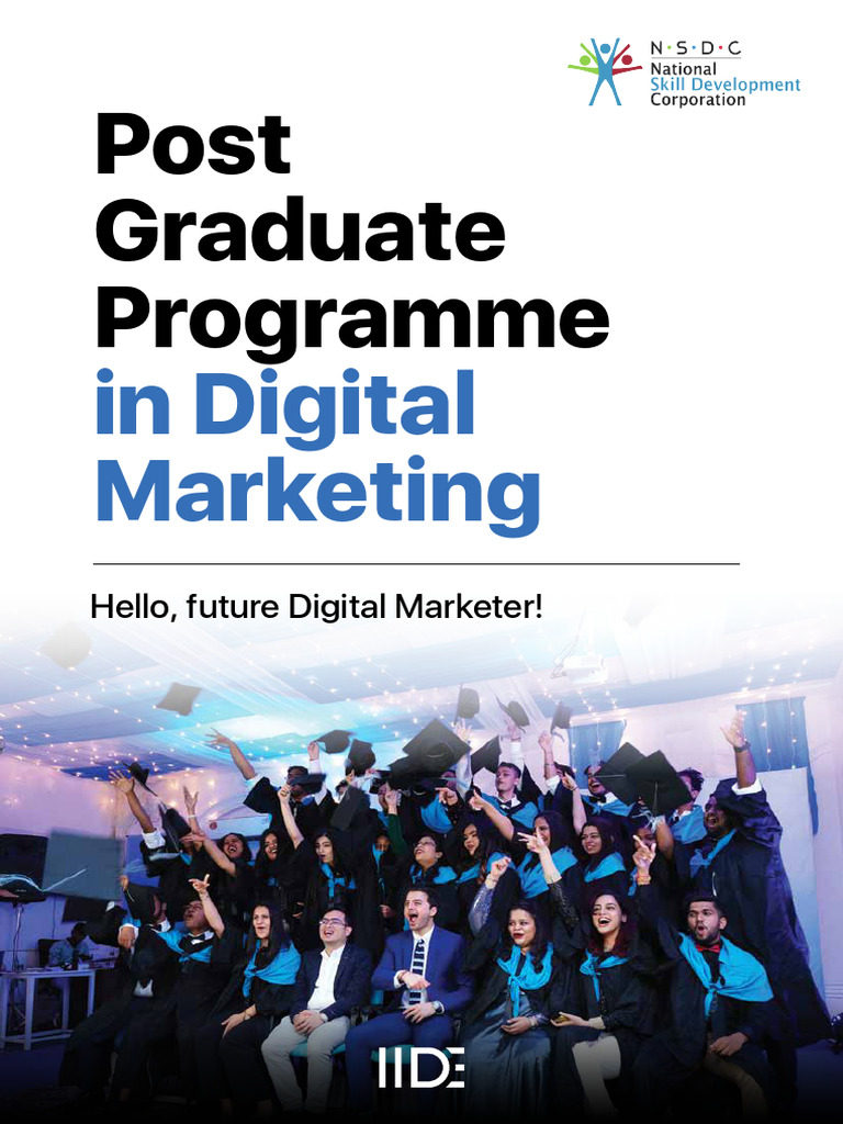 IIDE PGPDM Digital Brochure | PDF | Social Media Marketing | Digital ...