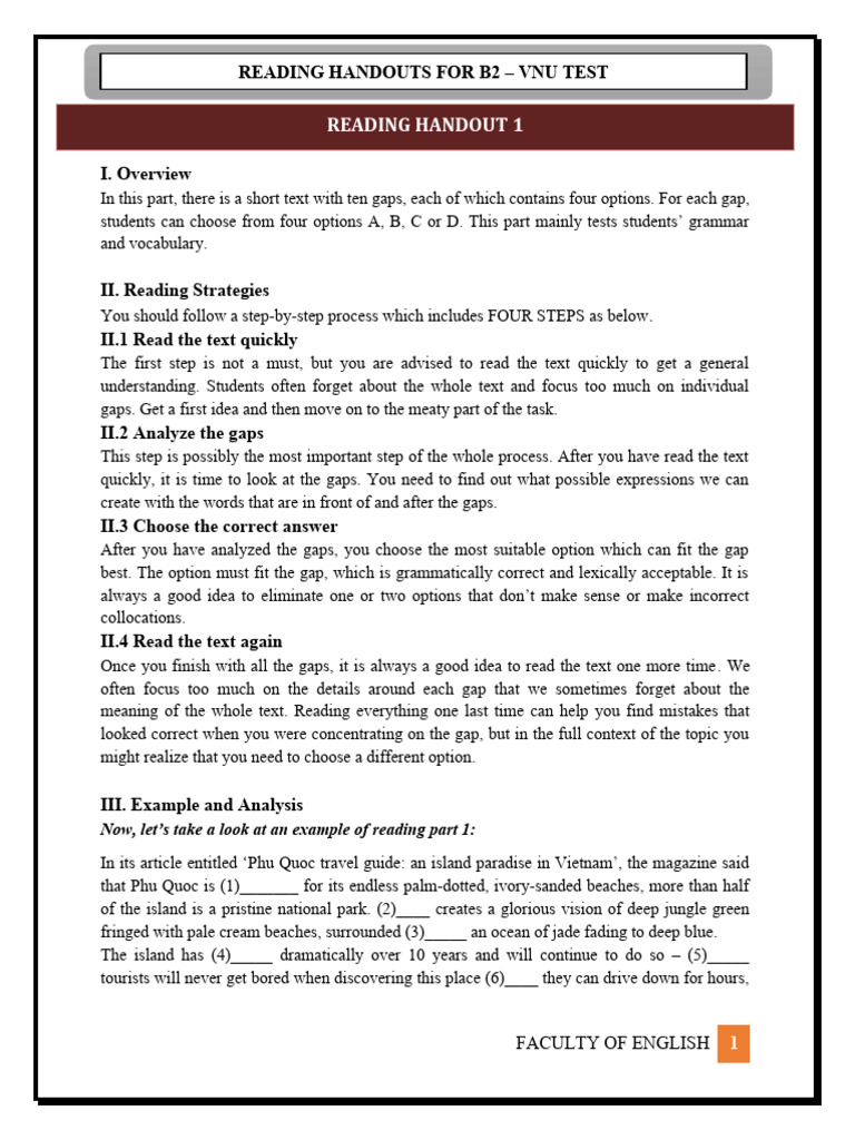 Reading - Handout 1 - Part 1 | PDF | Whole Grain | Ecosystem