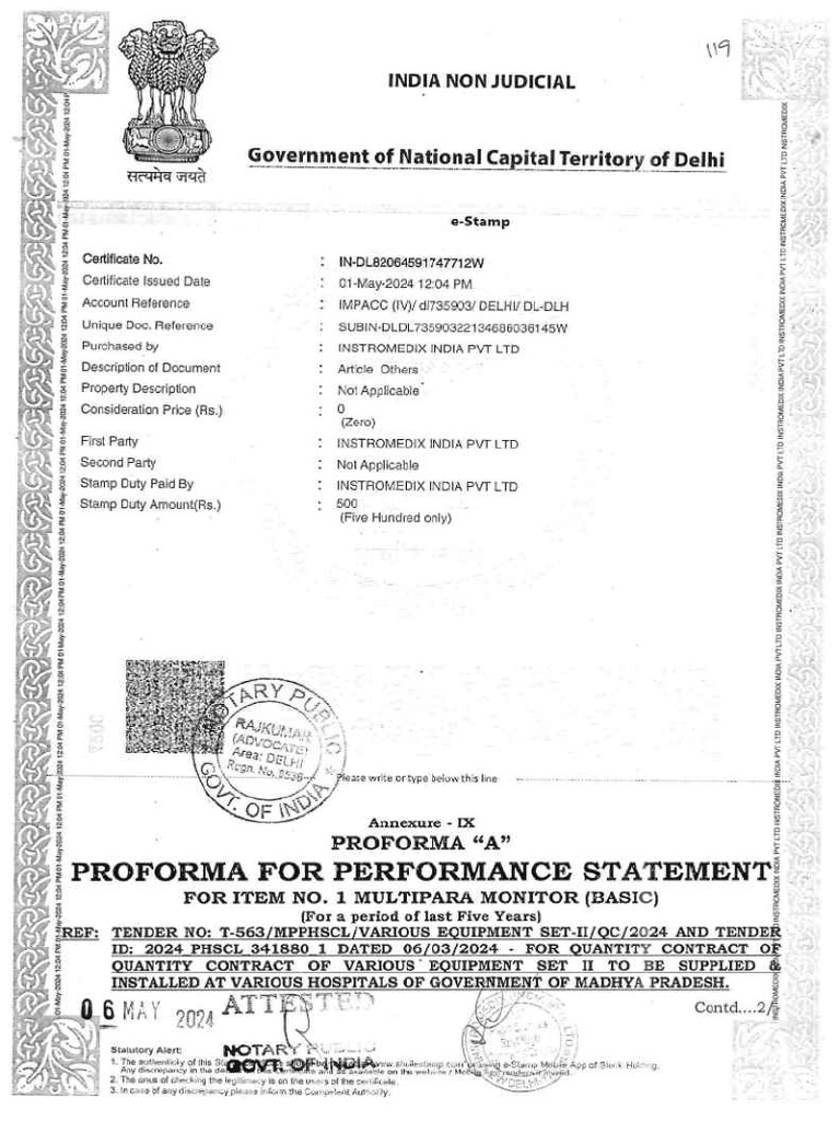 11 Performance Statement | PDF