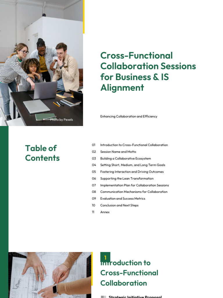 Cross-Functional Collaboration Sessions For Business & IS Alignment ...