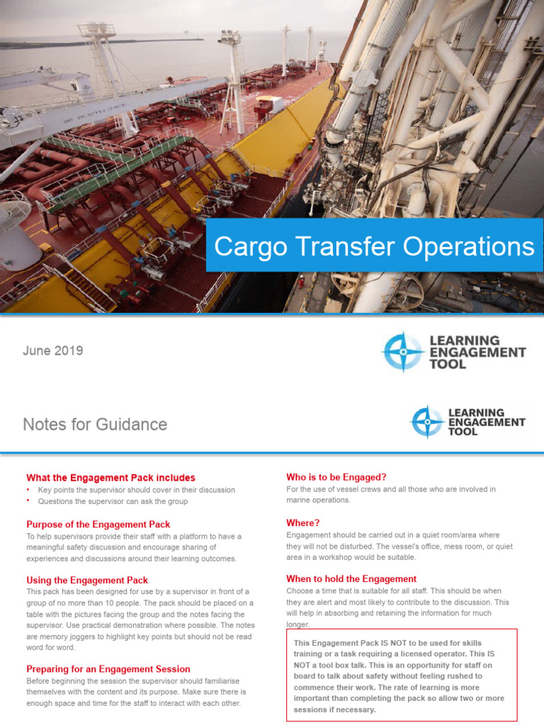 Cargo Ops Let | PDF | Personal Protective Equipment | Safety