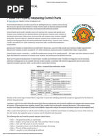 Nelson Rules of SPC | PDF | Outlier | Calibration