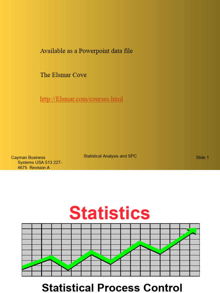 Basics of SPC | PDF | Statistics | Level Of Measurement