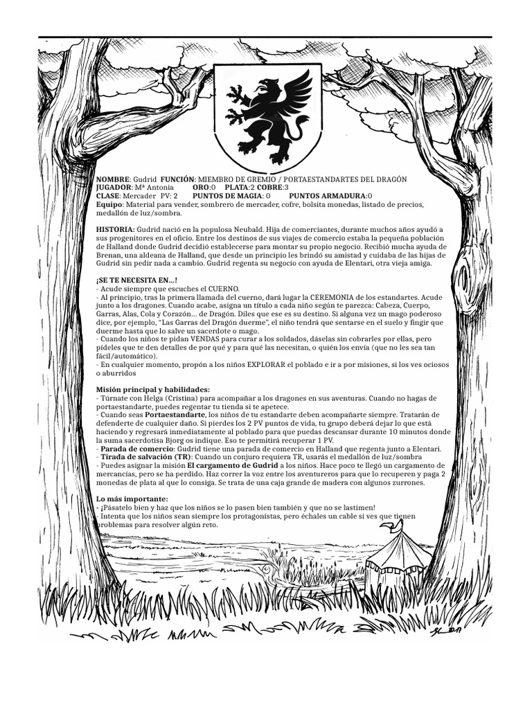 Gudrid: Mercader y Portaestandarte | PDF