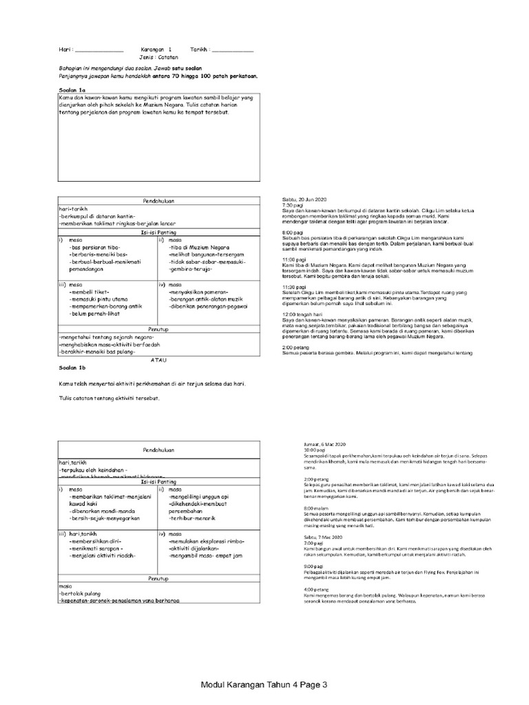 Modul Penulisan-3 | PDF