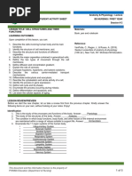Chapter 3 ANATOMY AND PHYSIOLOGY CELL STRUCTURE & FUNCTION | PDF | Cell ...