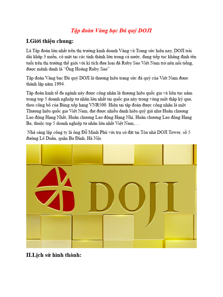 DOJI | PDF