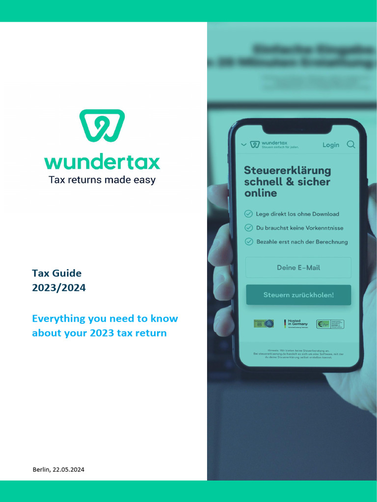 Tax Tips for German Taxpayers | PDF | Taxes | Tax Deduction