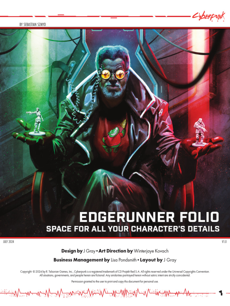 RTG CPR DLC Edgerunner Folio | PDF | Ammunition