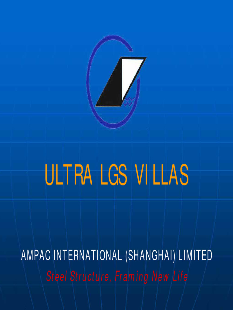 AMPAC Catalog - Ultra LGS Villas | PDF | Building Insulation | Framing (Construction)