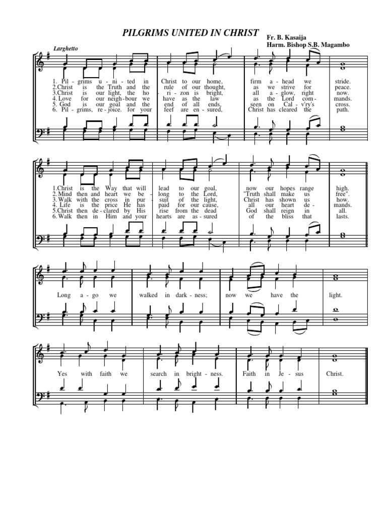 Pilgrims United in Christ | PDF | Religious Belief And Doctrine | Theology