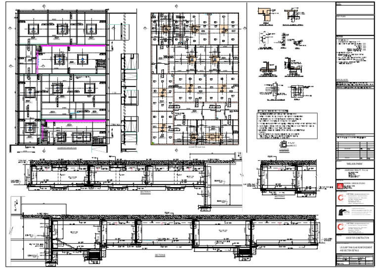 UG Sump Tank Slab Design Plan | PDF