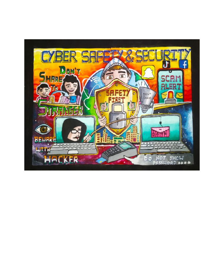 Poster On Cyber Security | PDF