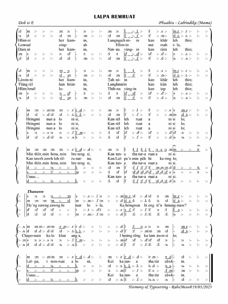Lalpa Remruat | PDF