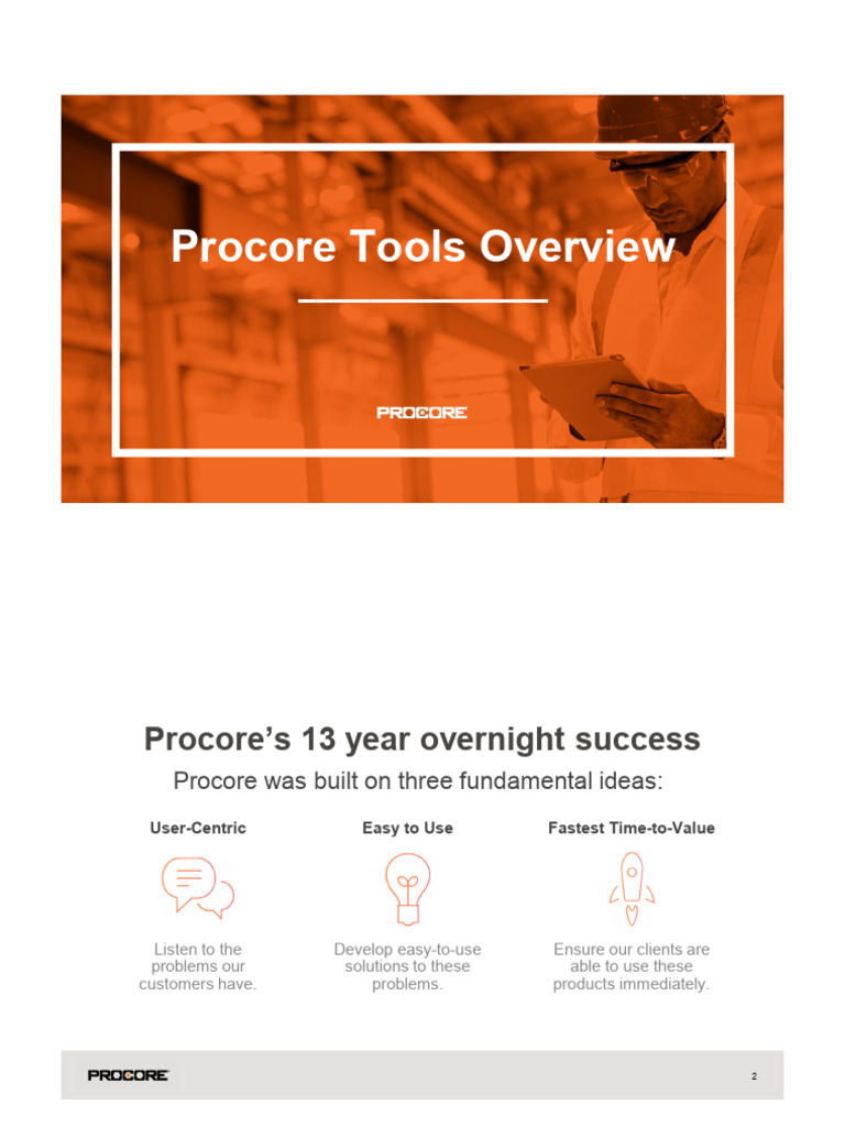 Procore Overview | PDF | Microsoft Outlook | Computer File