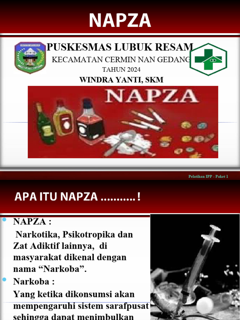 NAPZA Win | PDF