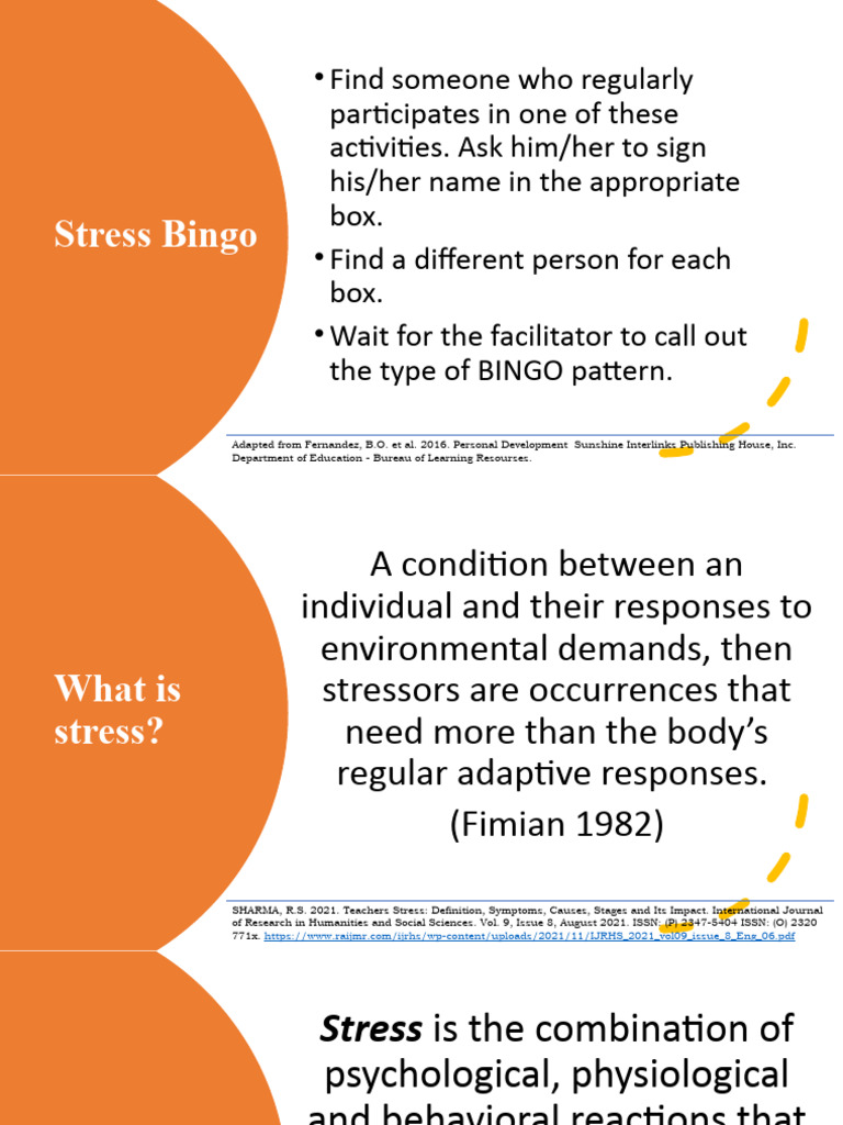 Introduction To Stress Management | PDF | Stress (Biology ...