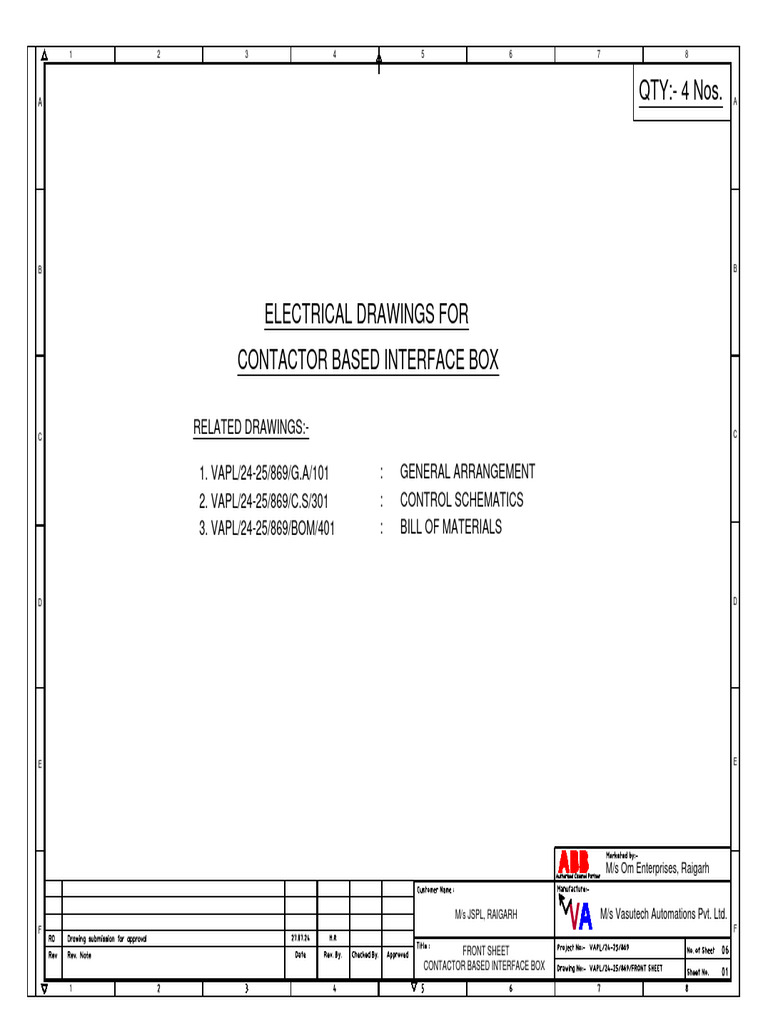 Contactor Based Interface Box | PDF