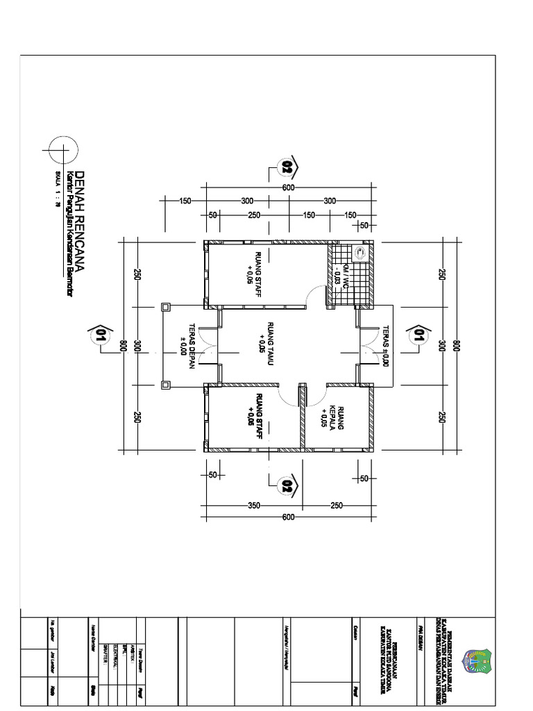 Kantor Denah Ok | PDF