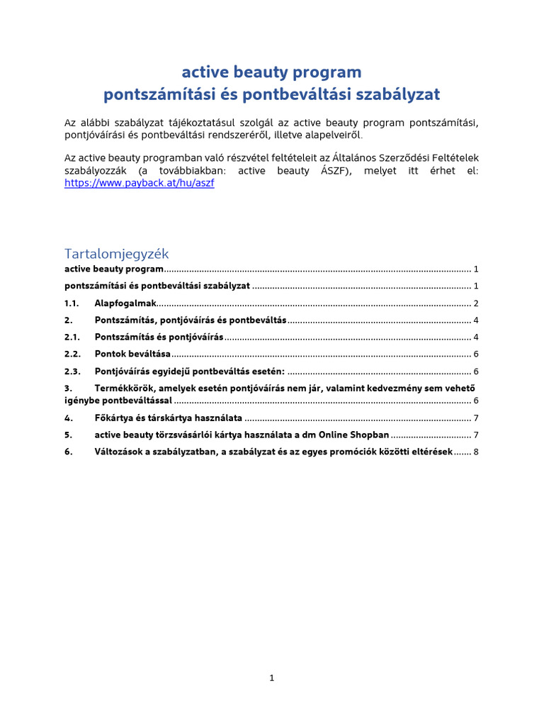Pontszamitasi Szabalyzat Letoeltese PDF Ben Data | PDF