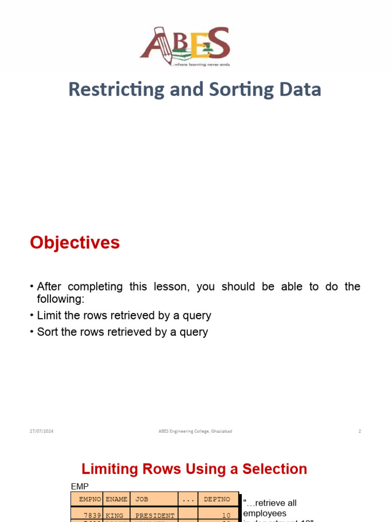 SQL-6 | Download Free PDF | Databases | Information Retrieval
