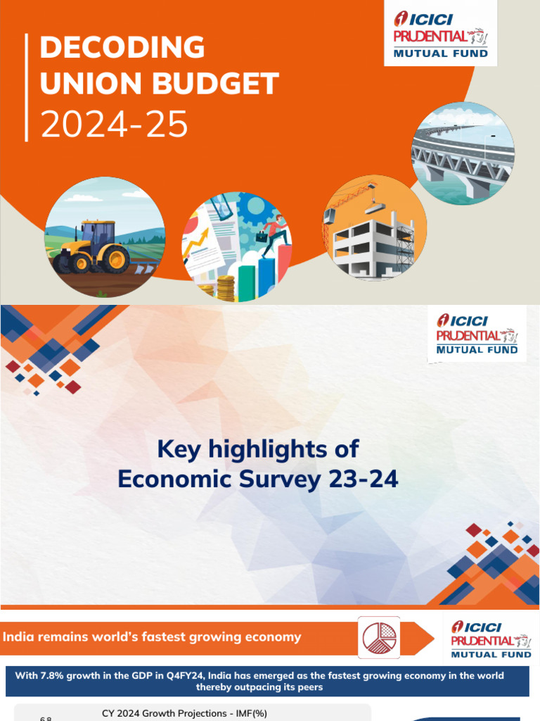 Decoding Union Budget 24-25 - 240723 - 232735 | PDF | Inflation ...