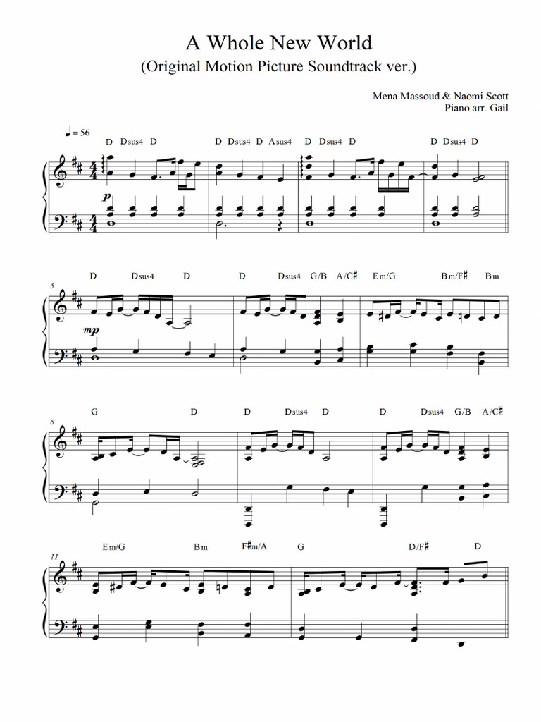 A Whole New World | PDF
