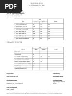 RBI FORM C Summary of Report Revised Age Bracketing - Revised 2024 | PDF