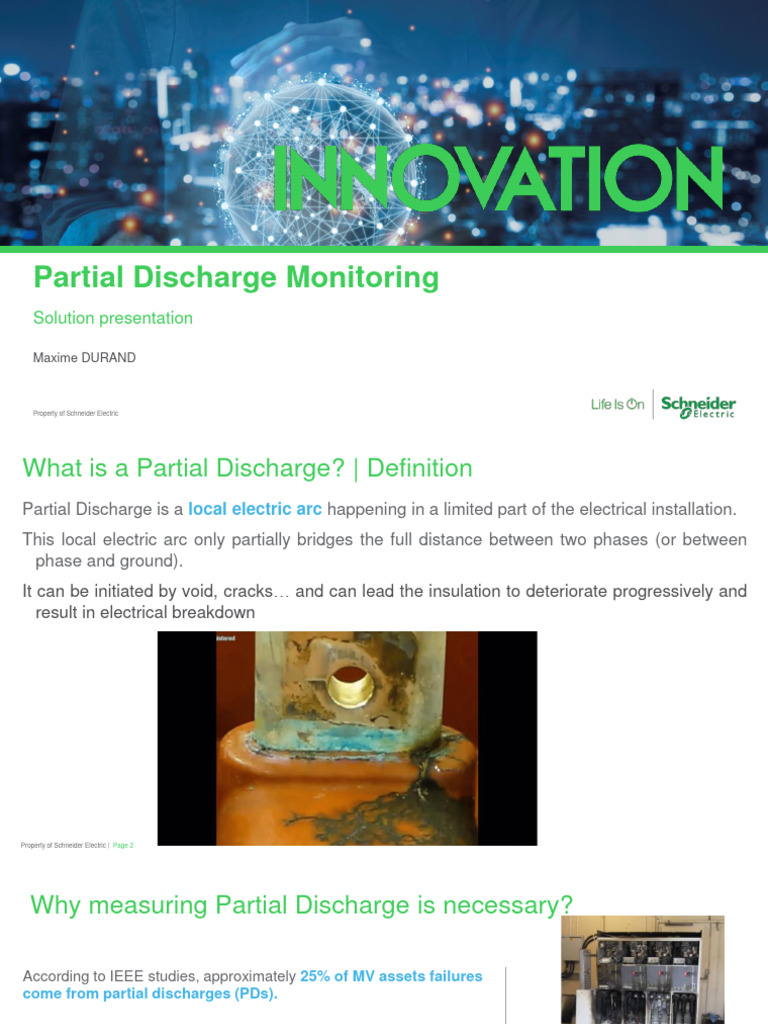 Partial Discharge Monitoring | PDF | Electromagnetism | Electronics
