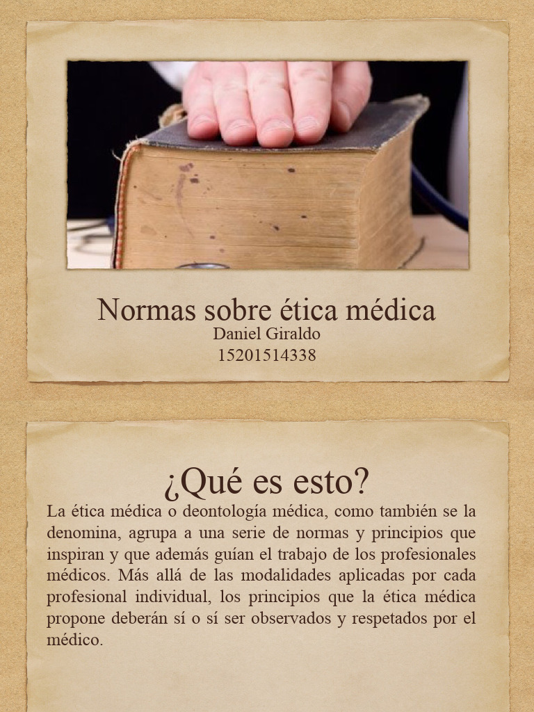 Etica Medica | PDF | Médico | Justicia
