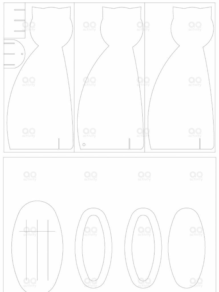 Kucing Kesayangan - Arca Stabail - Templat | PDF