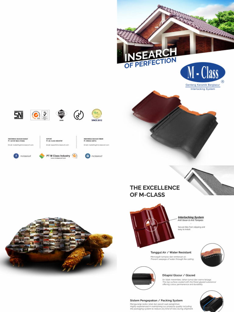 Katalog m-class genteng | PDF