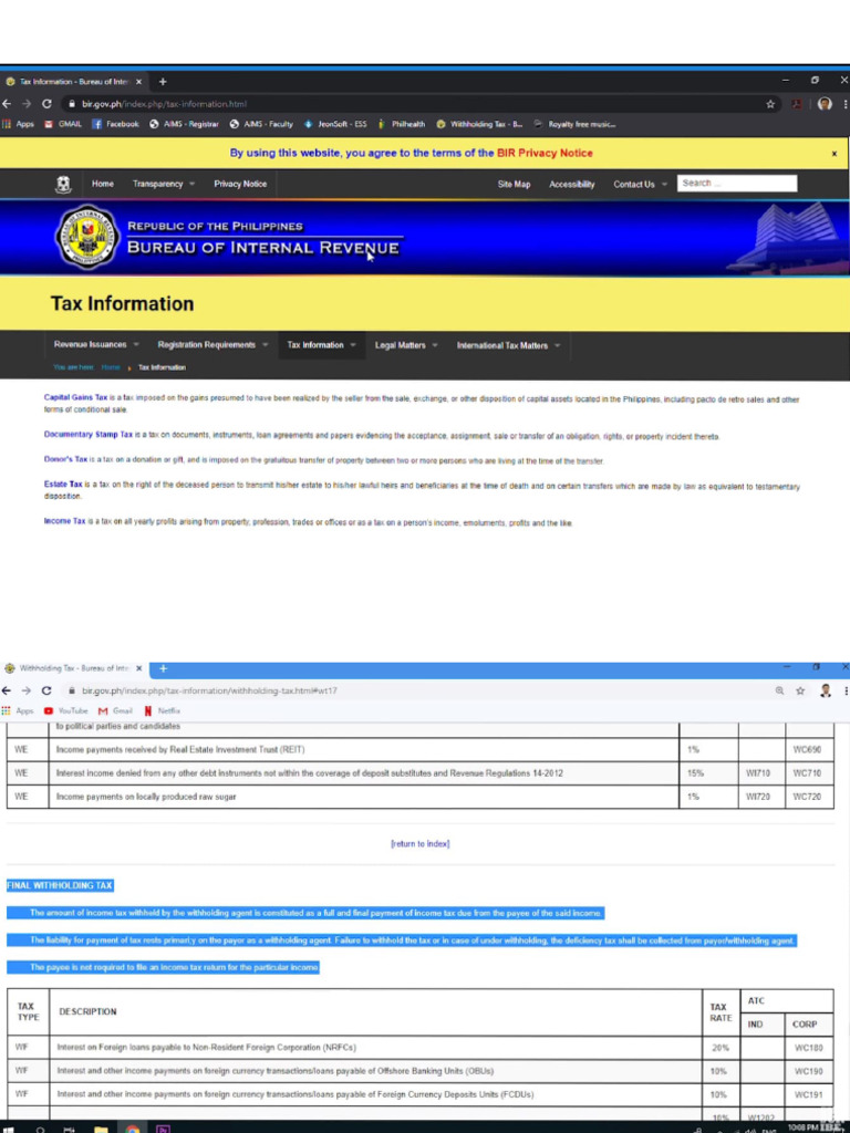 Final tax explain train law | PDF