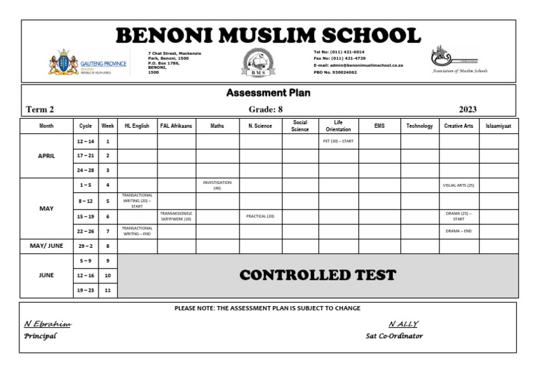 BBDU Academic Calendar 2025-26 | PDF