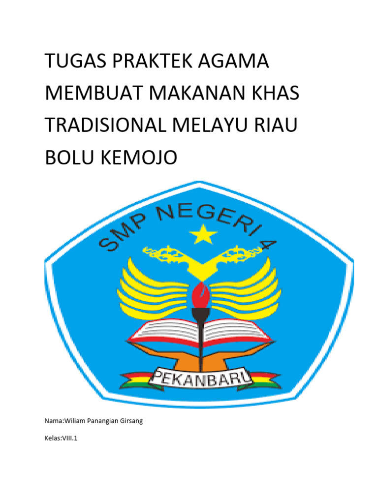 Cara Membuat Bolu Kemojo Tradisional | PDF | Memasak, Makanan, & Anggur