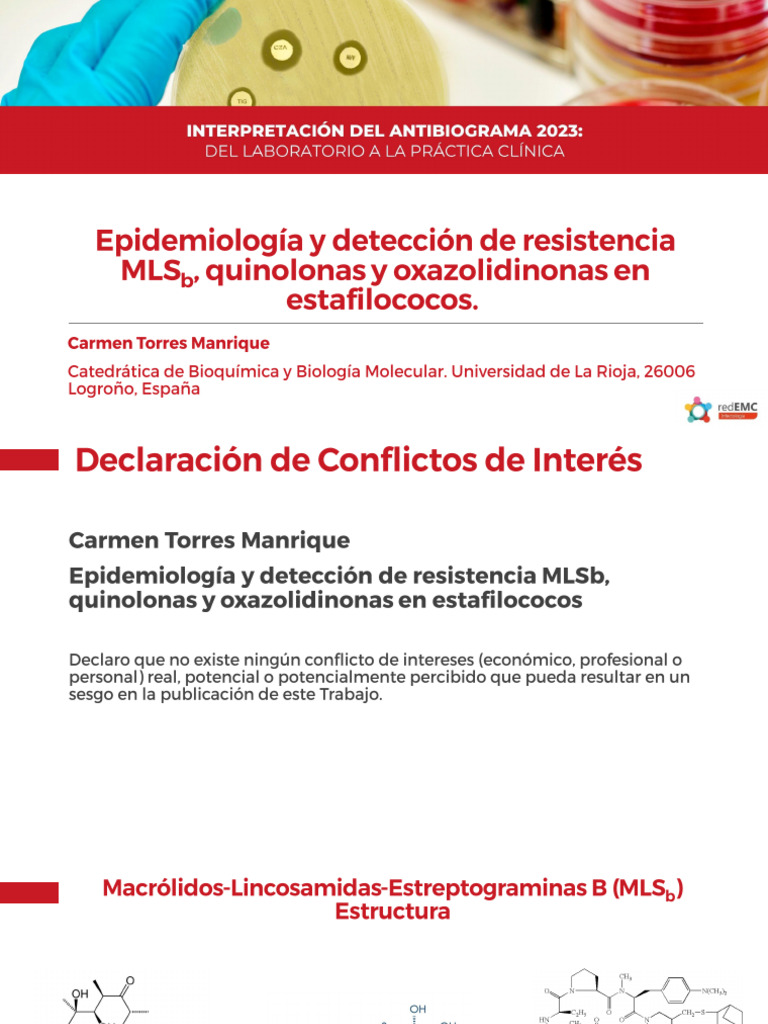 Mecanismos de resistencia en MLSb | PDF