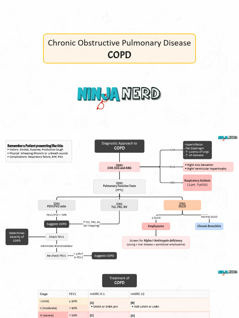 5 - COPD (Slides) | PDF | Chronic Obstructive Pulmonary Disease ...
