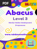 Anzan Mental Arithmetic Exercises | PDF