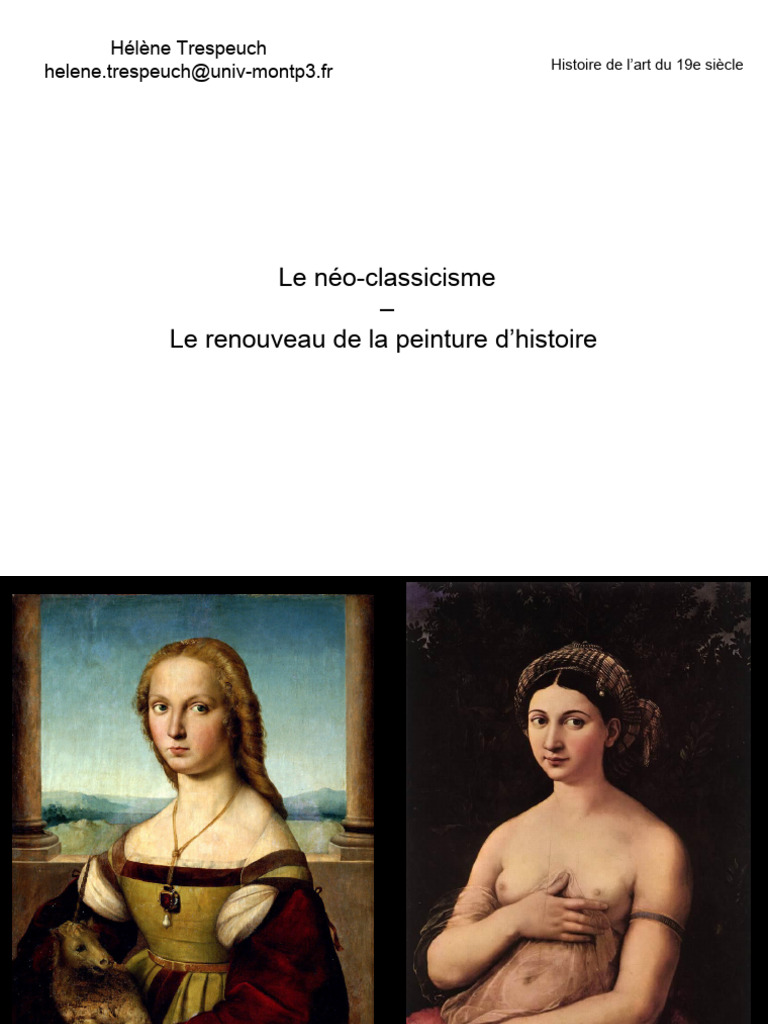 1 Néo-Classicisme | PDF | Persienne | Peintures