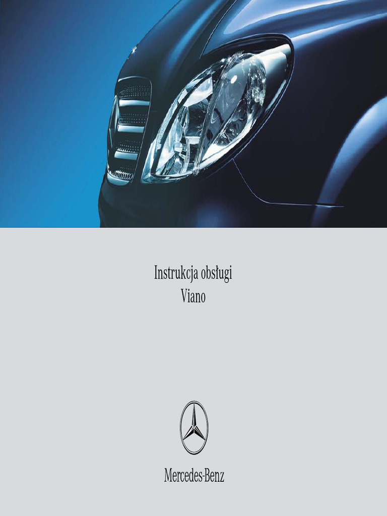 Mercedes-Benz Viano W639 Instrukcja Obs Ugi PL (Plik PDF | PDF