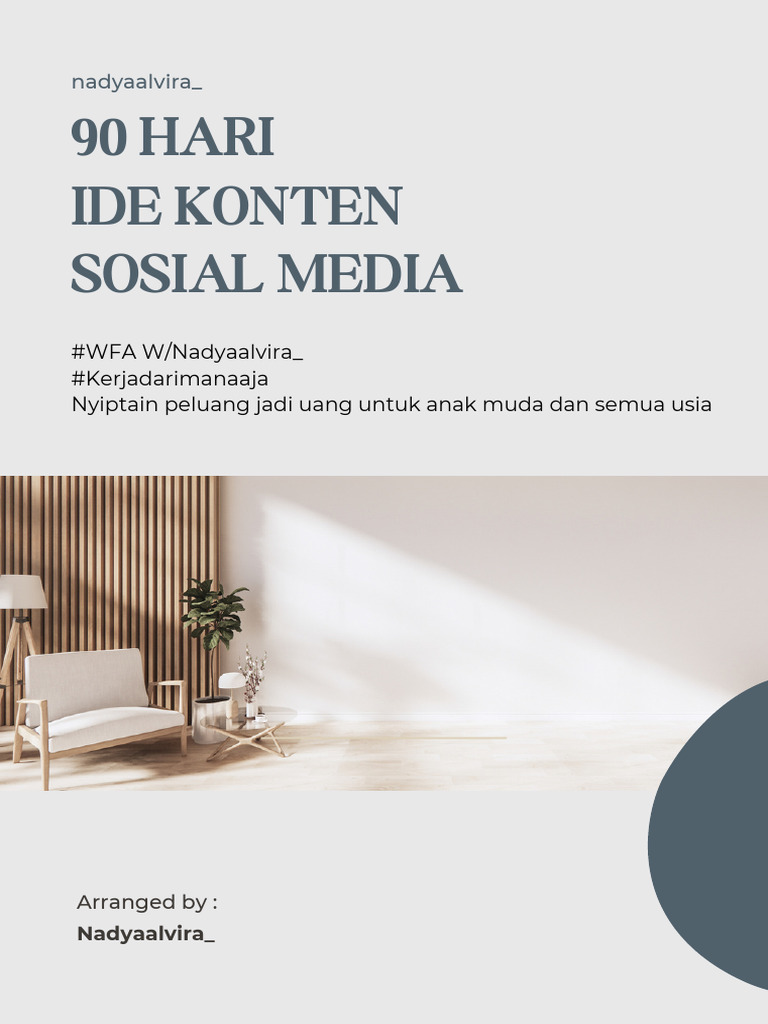 NA 90 Hari Ide Konten | PDF