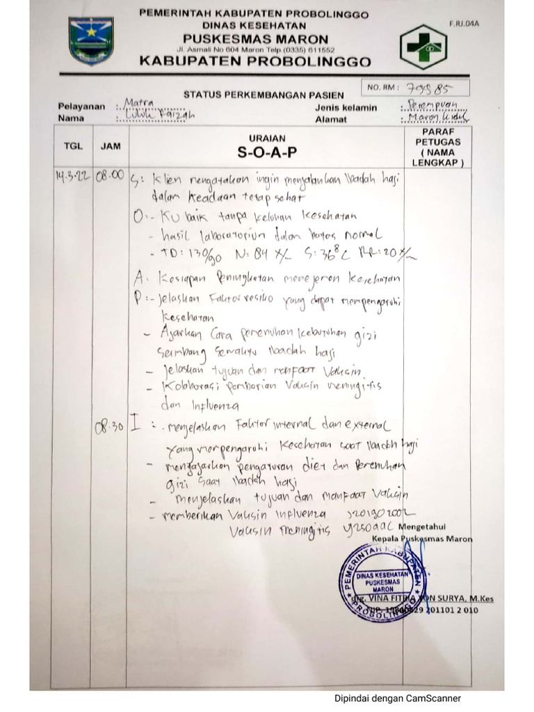 Contoh Askep Rawat Jalan 1 | PDF
