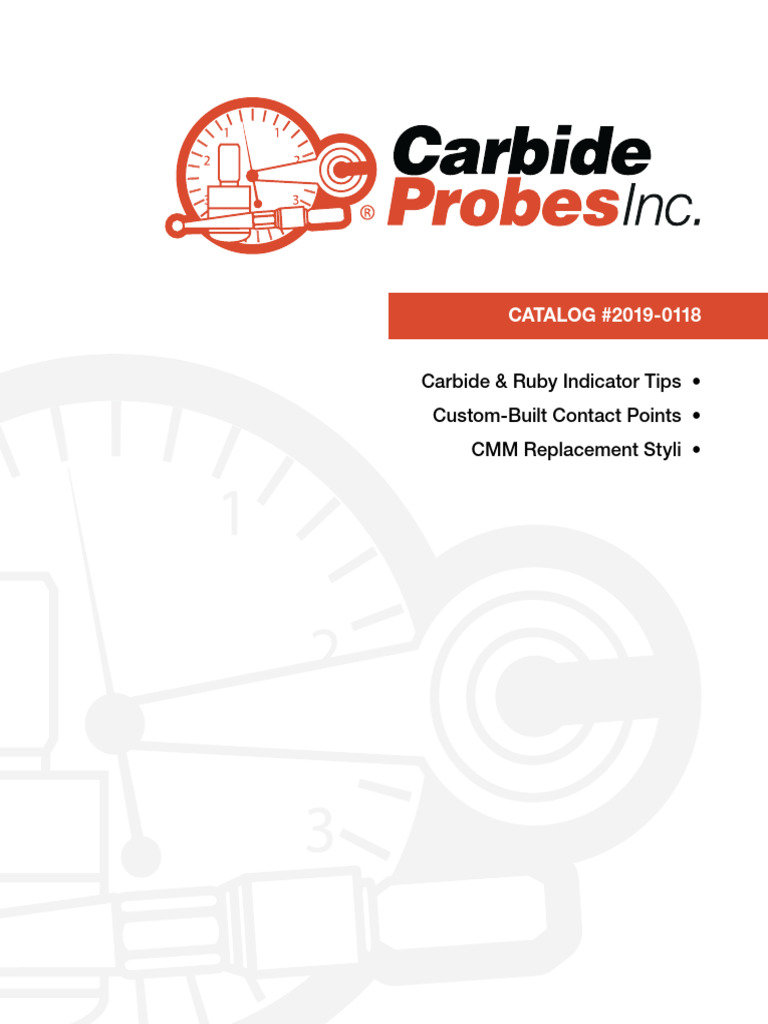 Carbide Probes 2019 | PDF