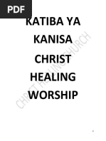 Kanisa 2025 Mpango Kazi | PDF