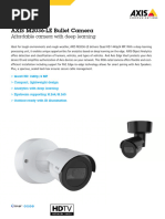 Datasheet Axis q6225 Le PTZ Camera en US 443384 | PDF | Camera | Image Stabilization